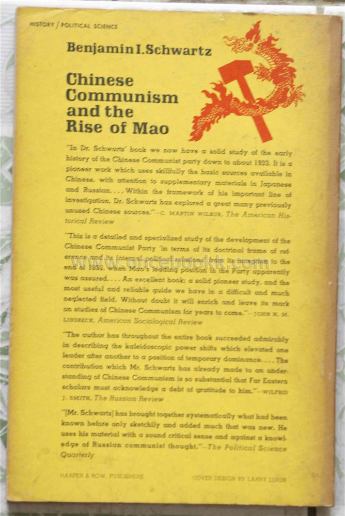 Chinese Communism and the Rise of Mao